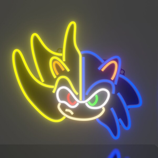 Sonic Wall Decal - Etsy