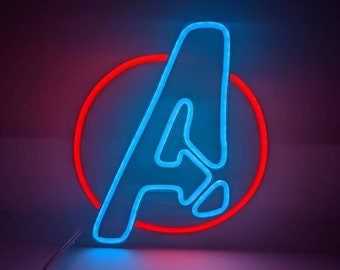 Avengers Neon Sign - Etsy UK