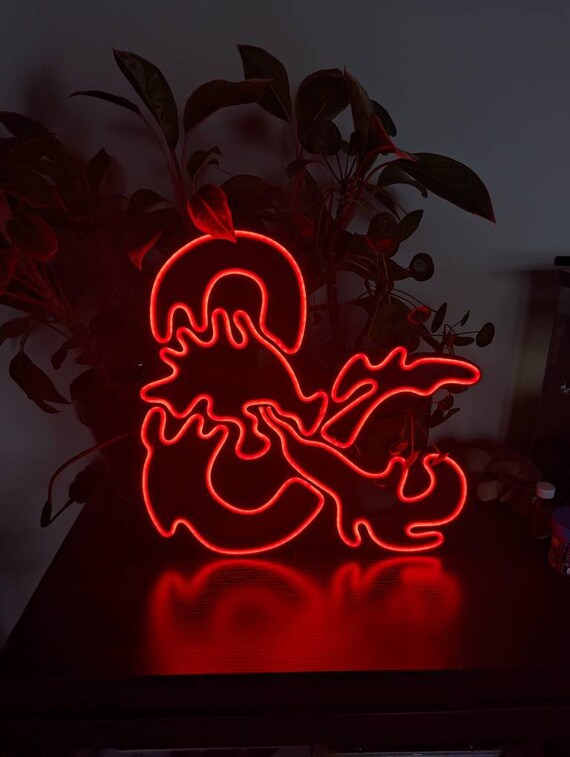 Ampersand Neon Sign