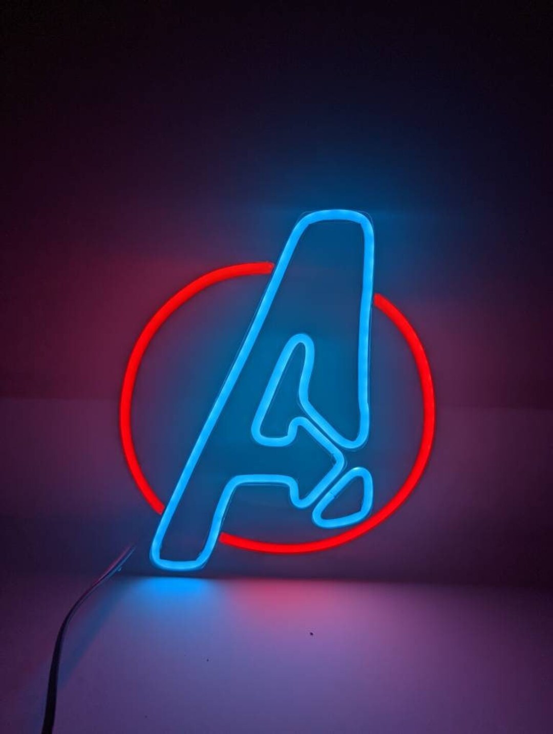 Avengers Neon Sign LED, Wall Art, Trendy Neon Sign, Light Sign - Etsy