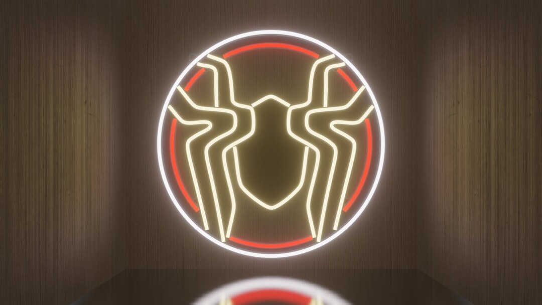 Spider-man Neon Sign LED, Wall Art, Trendy Neon Sign, Light Sign - Etsy