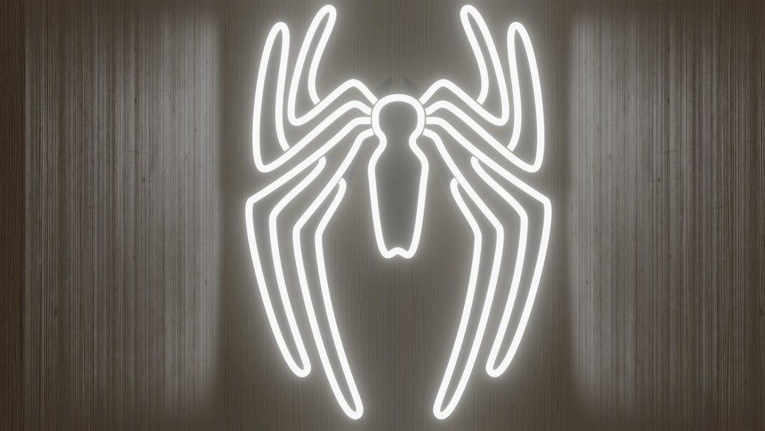 Spider-man Neon Sign LED, Wall Art, Trendy Neon Sign, Light Sign - Etsy