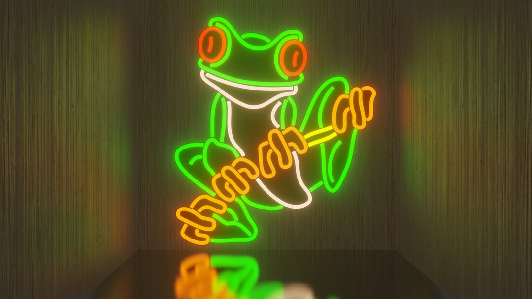 Tree Frog Neon Sign LED, Wall Art, Trendy Neon Sign, Light Sign - Etsy