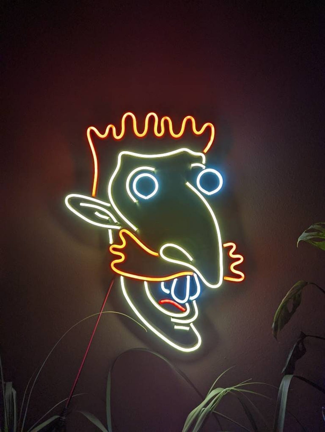 Nigel Thornberry Neon Sign LED, Wall Art, Trendy Neon Sign, Light Sign ...