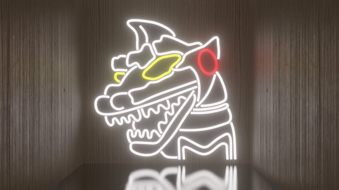Mecha Godzilla Neon Sign LED, Godzilla Wall Art, Trendy Neon Sign ...