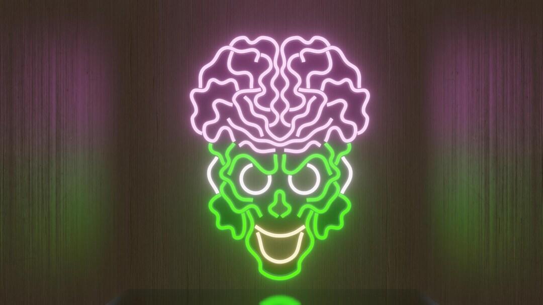 Martian Neon Sign LED, Alien Wall Art, Trendy Neon Sign, Alien Light ...