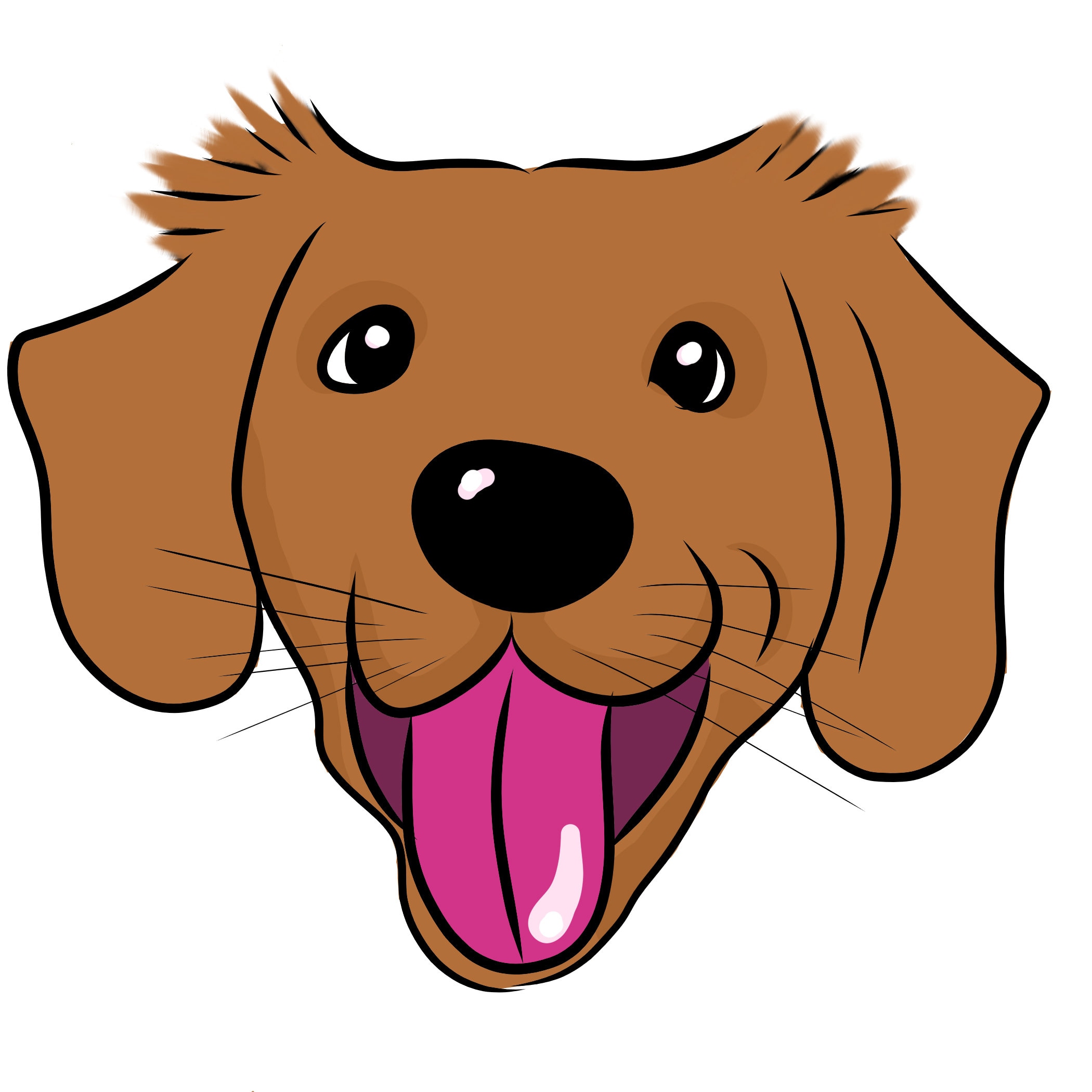 CUTE ANIMALS! Line Drawings - Etsy