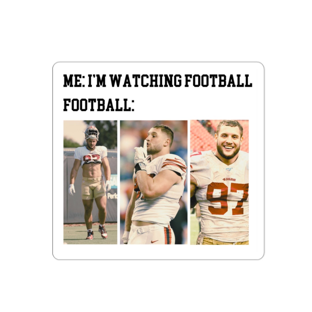 Nick Bosa Sticker | 49ers Sticker | Water Bottle Sticker | Die-cut ...