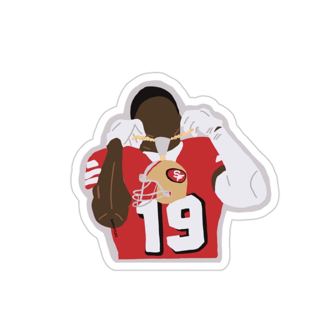 Deebo Samuel Die-cut Sticker 49ers 49ers Stickers 49ers Gifts Deebo - Etsy