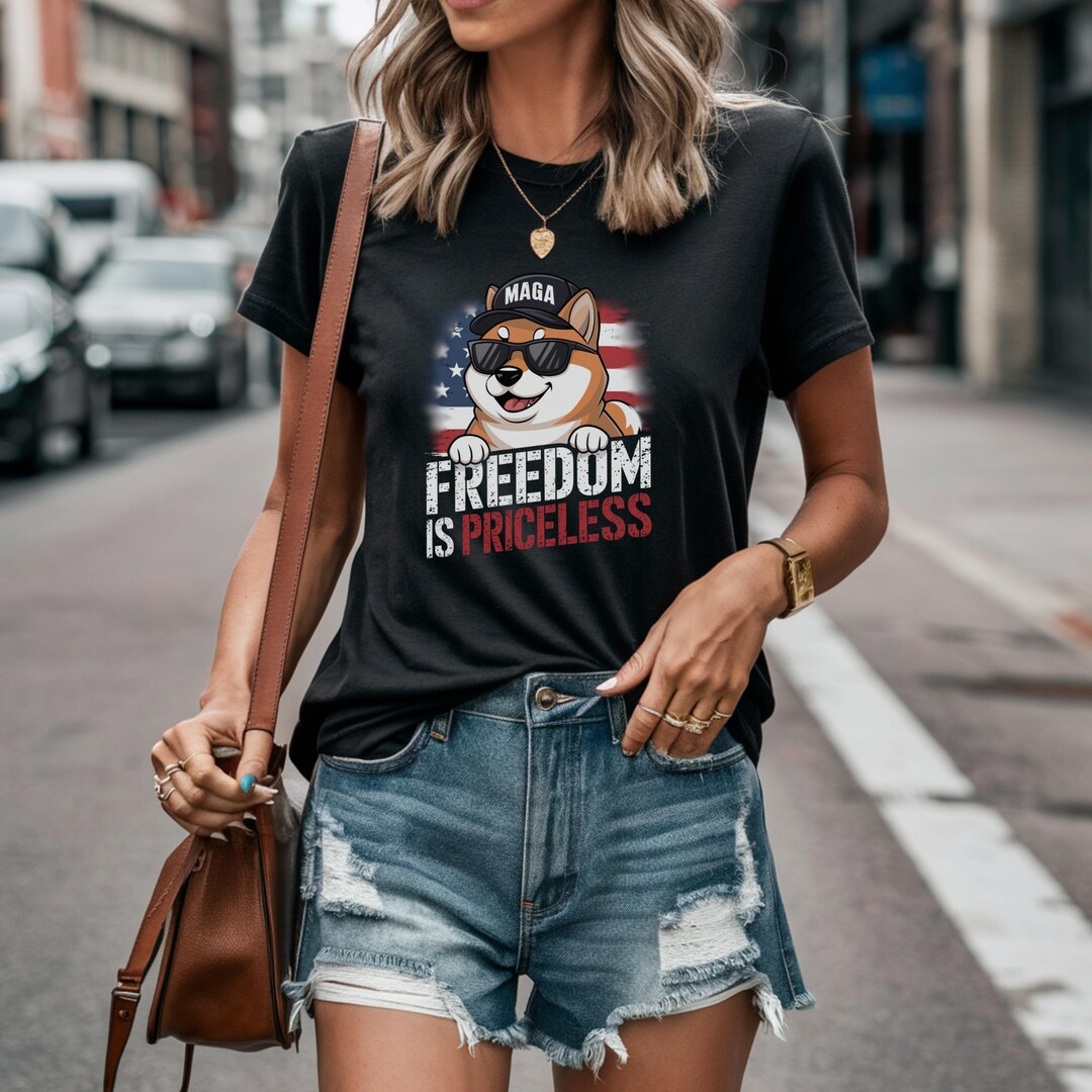Freedom is Priceless Meme Shirt Funny Elon Musk DOGE Trump MAGA ...