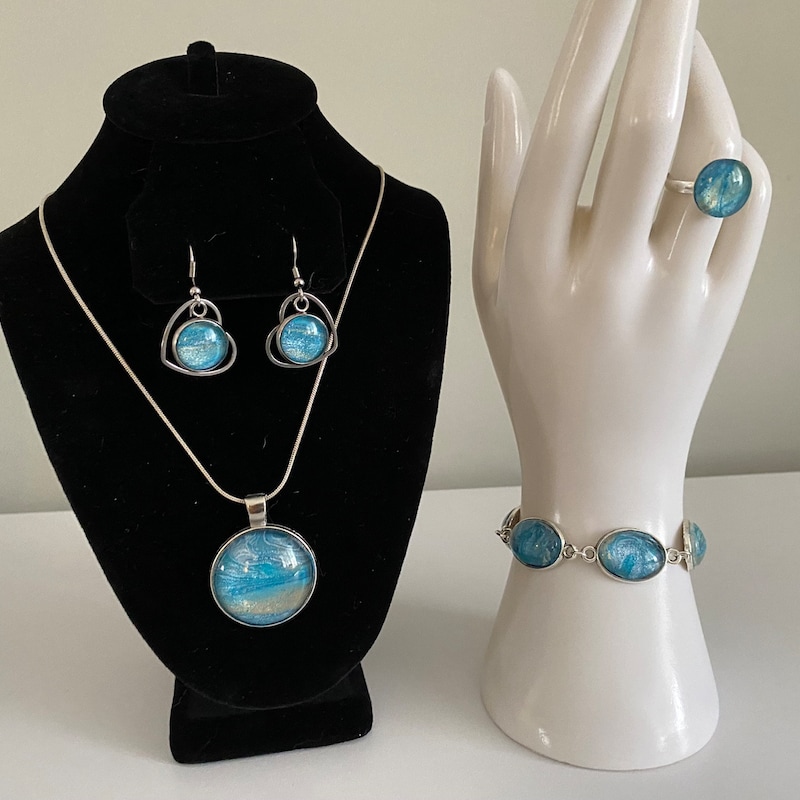 Acrylic Jewelry - Etsy