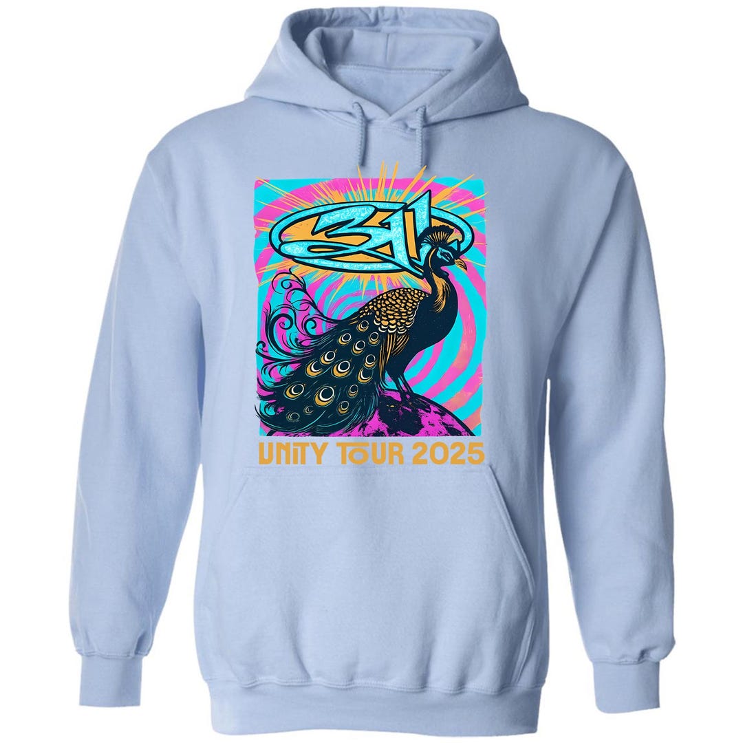 311 Unity Tour 2025 Peacock Light Blue - Etsy