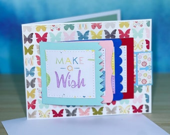 Waterfall Card - Etsy