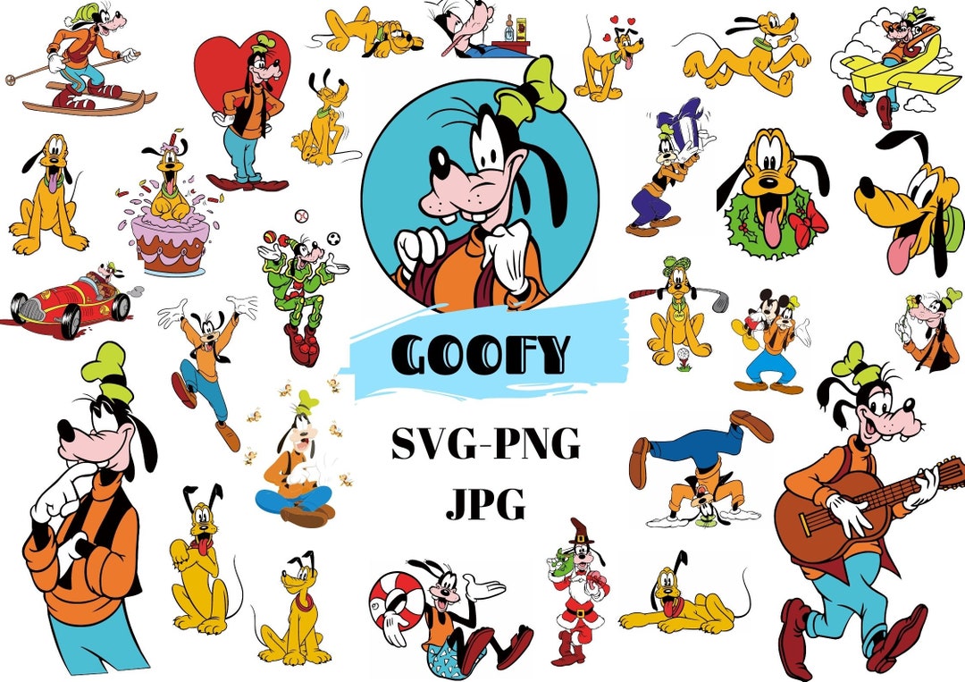 Goofy Svg, Goofy Svg Bundle, Goofy Png, Goofy Png Bundle, Svg, Png ...