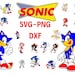 Sonic Svg, Sonic Bundle, Png Bundle, Digital Files - Etsy