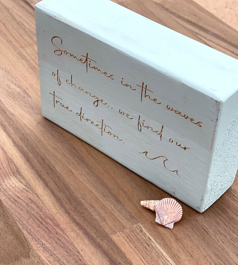 Beach Saying Wood Decor Beach Saying Decor Beach Wood Sign | Etsy