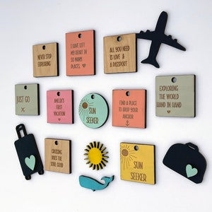 Travel Gifts for Her Luggage Tags, Wedding Luggage Tags, Christmas ...