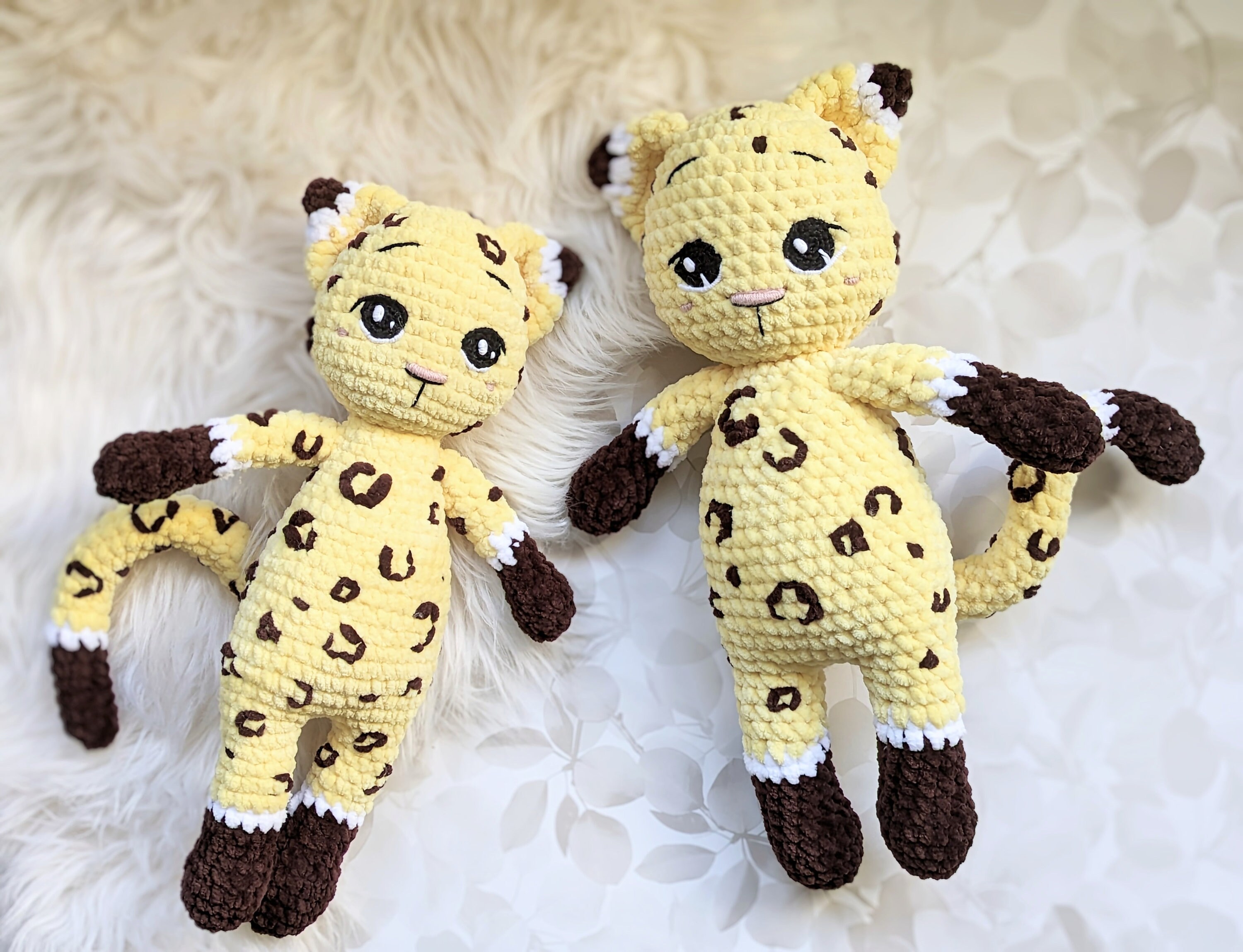 Leopard Crochet Pattern US Terms Pdf - Etsy