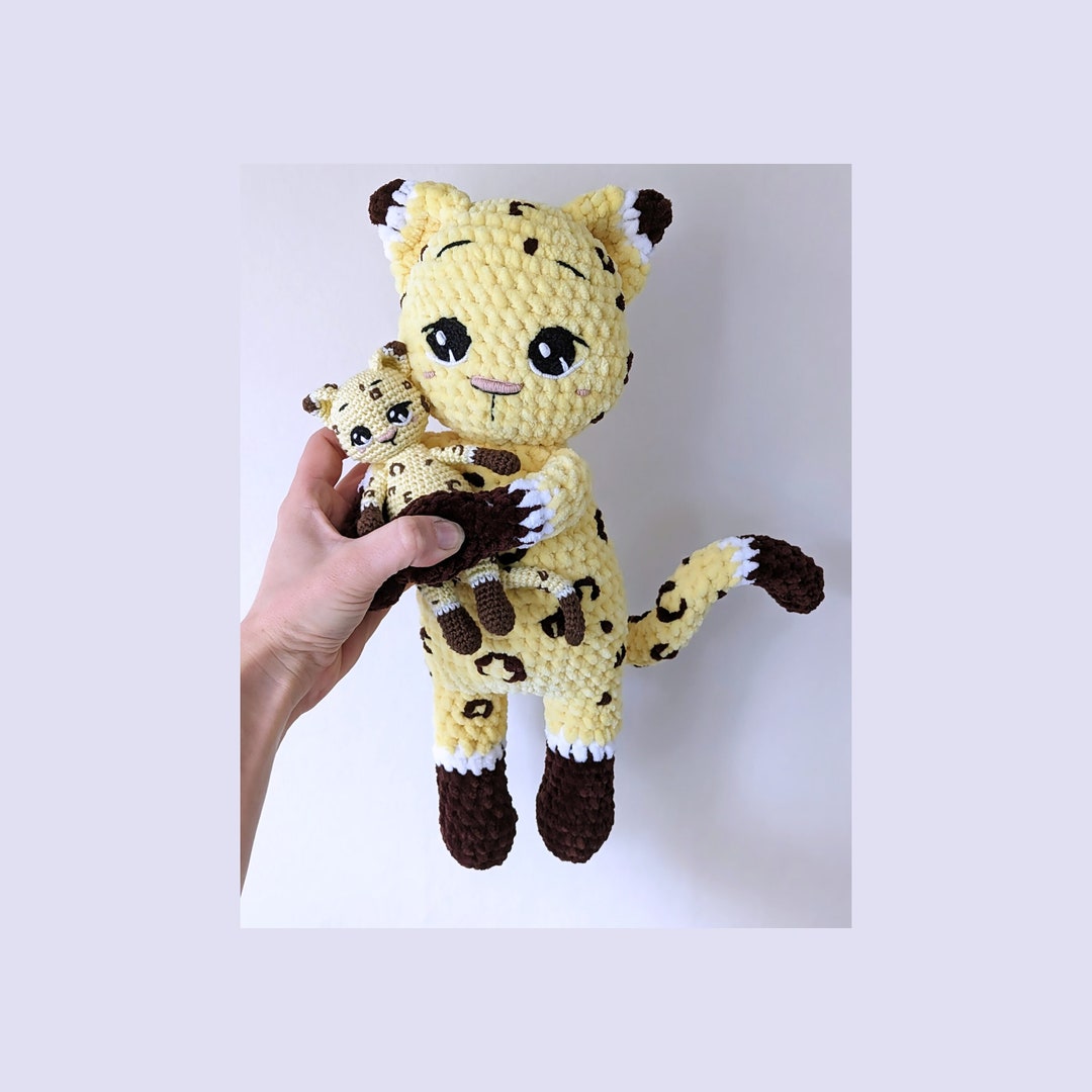 Leopard Crochet Pattern US Terms Pdf - Etsy