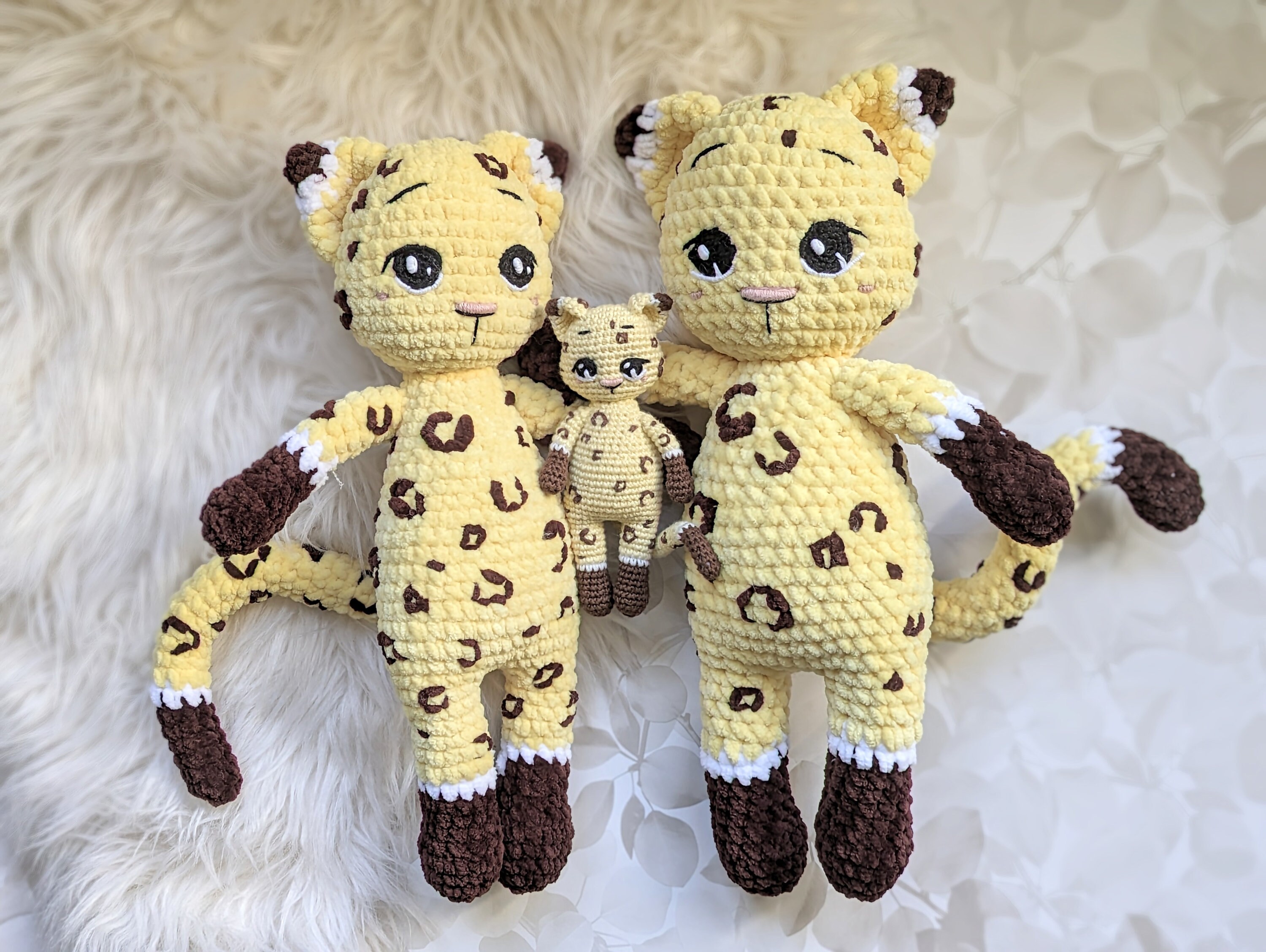 Leopard Crochet Pattern US Terms Pdf - Etsy