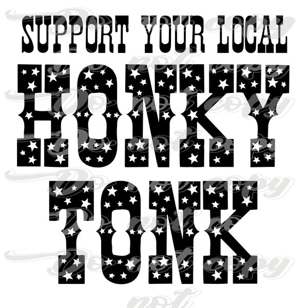 Honky Tonk - Etsy