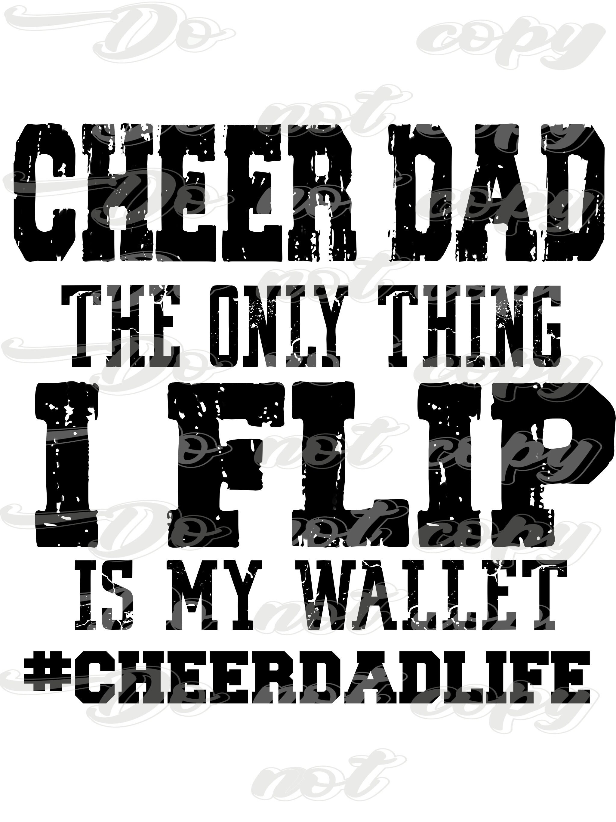 Cheer Dad Digital Design Download PNG Instant File Sublimation - Etsy