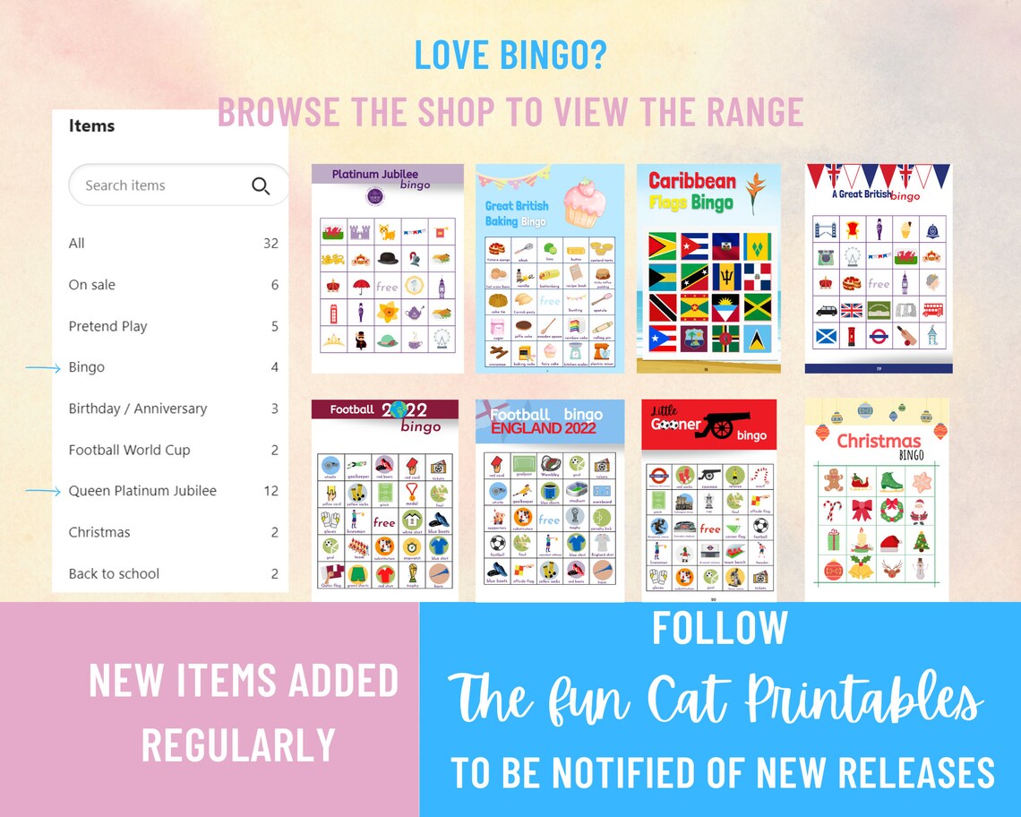 Royal Family Picture Bingo 20 Unique Cards | Fun Kids Activity & Games ...