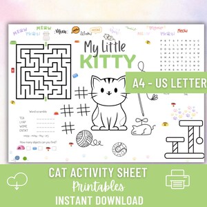 TheFunCatPrintables - Etsy UK