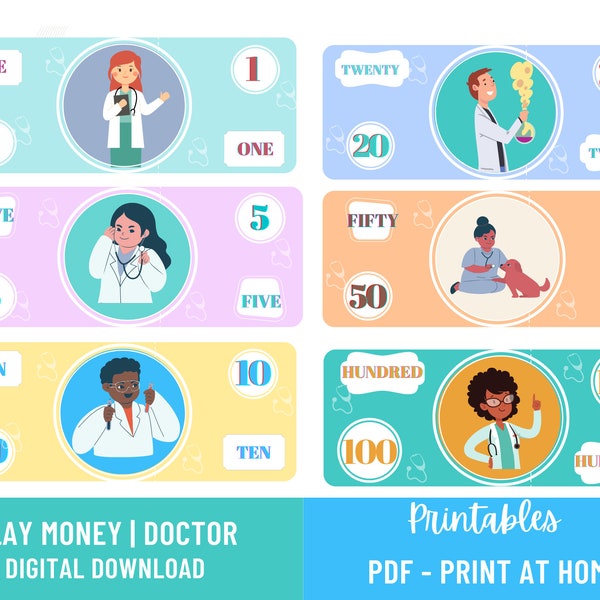 Bank Notes Printable - Etsy