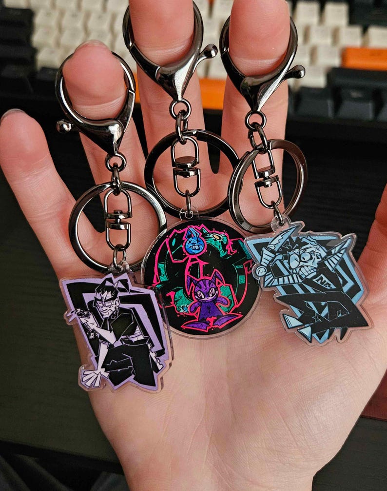 JTHM / I Feel Sick Double - Sided Keychain - Etsy