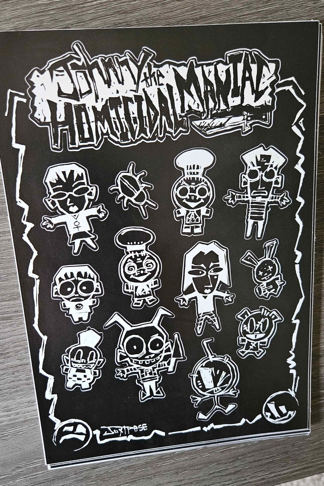 Jthm Sticker Sheet - Etsy