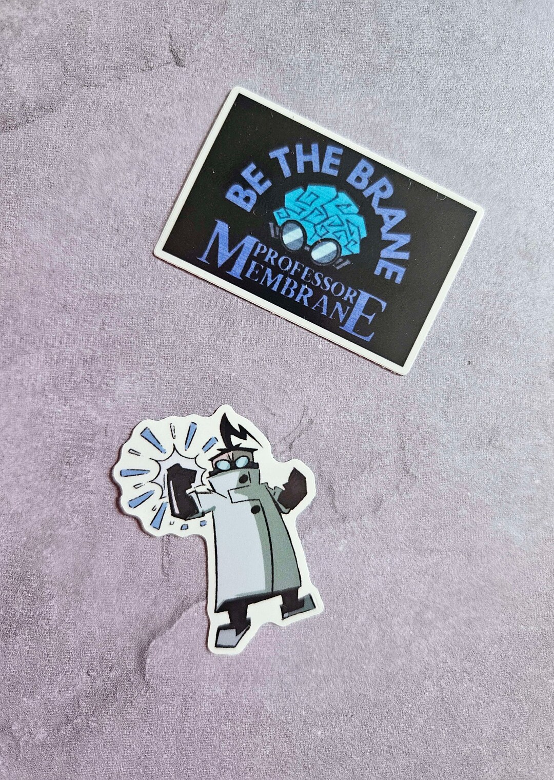 Transparent Professor Membrane Stickers [ Tiny! ] - Etsy