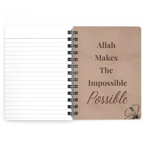 Personalised Hijabi Notebook, Muslim Woman Journal, Hijabi Gift, Hijabi ...