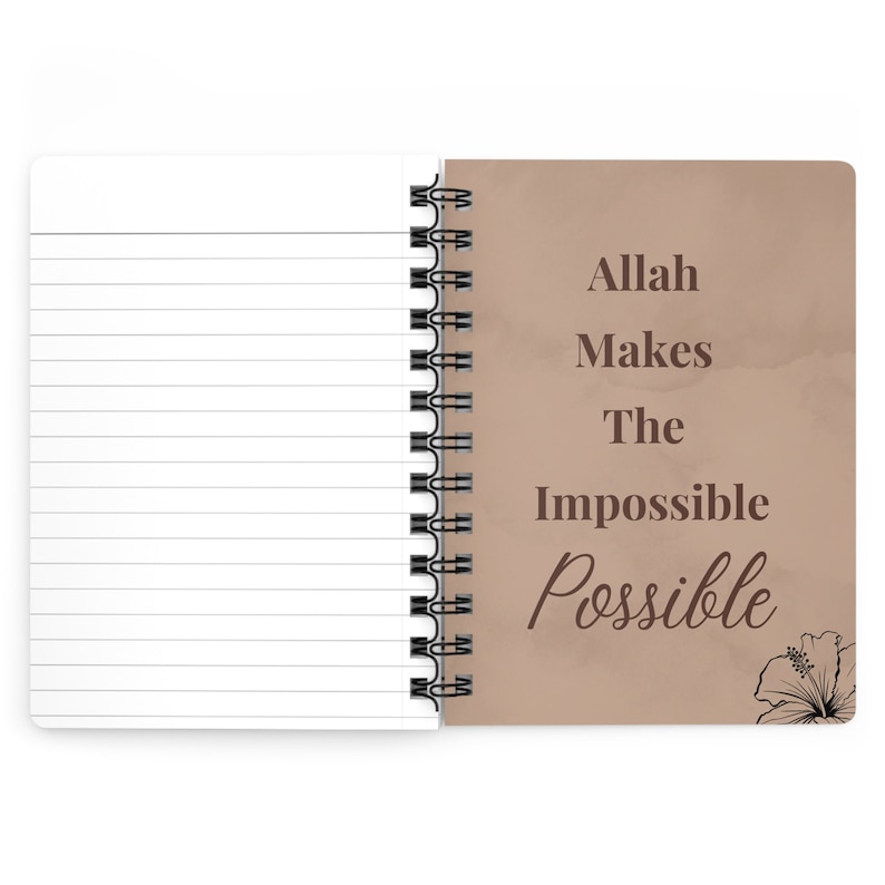 Personalised Hijabi Notebook, Muslim Woman Journal, Hijabi Gift, Hijabi ...