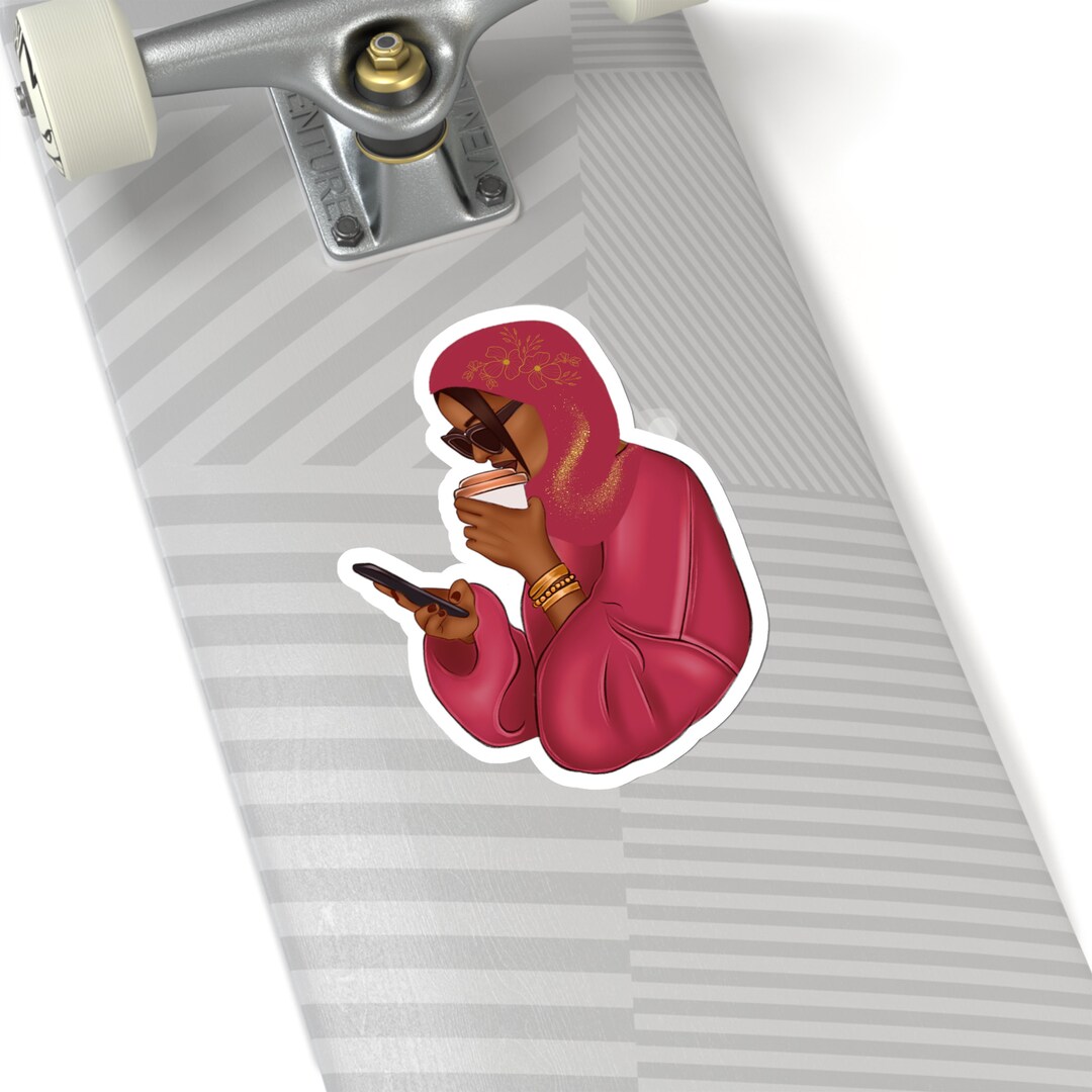 Hijab Stickers, Hijabi Stickers, Islamic Stickers, Womens Hijab, Custom ...