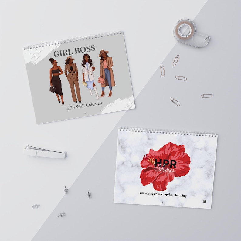 2026 Black Girl Boss Wall Calendar: Self Love, Seasonal Planner - Etsy