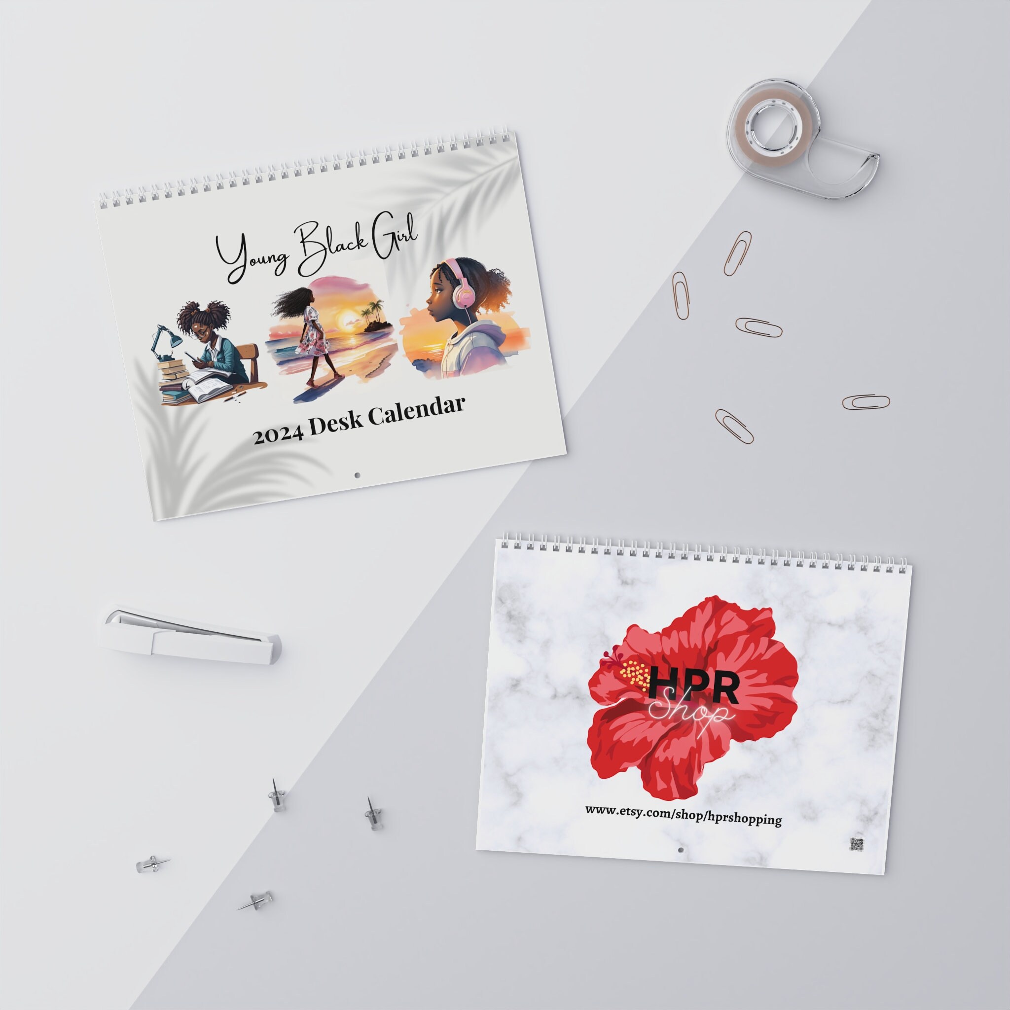 Young Black Girl Wall Calendar, Black Girl Wall Calendar, Black Girl ...