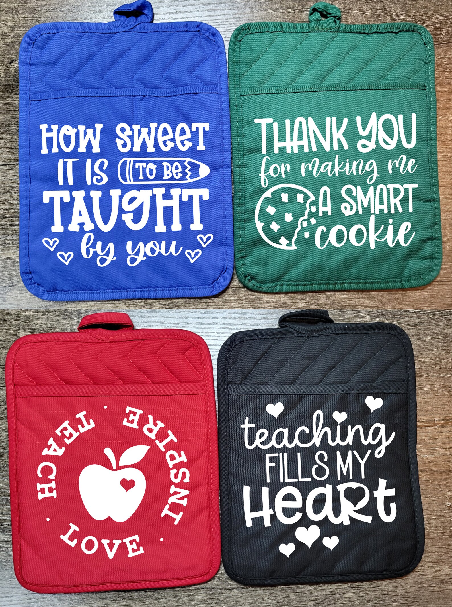 Funny Pot Holder With Pocket: Witty Kitchen Sayings, Gift for Mom - Etsy