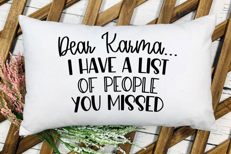 Custom Quote Pillow Cover: Witty Personalized Throw Pillow - Etsy