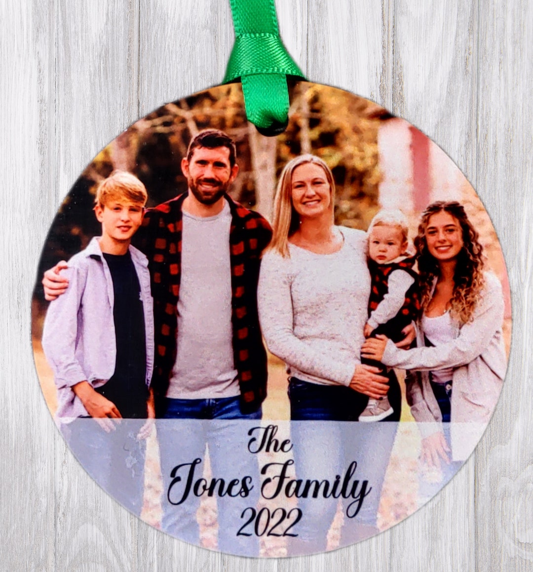 Personalized Picture Ornament, Custom Photo Ornaments, Christmas ...
