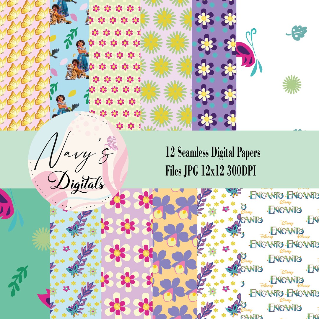 Encanto Digital Papers - Etsy