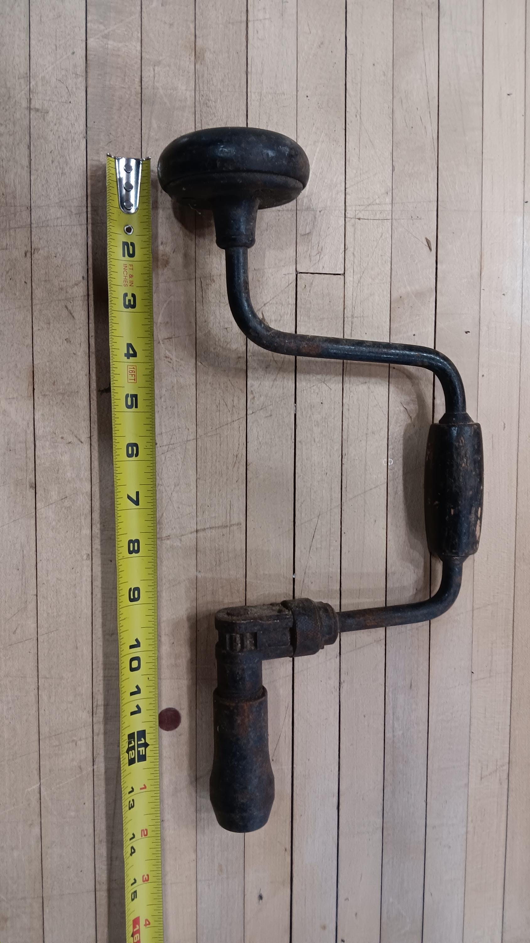 001 Vintage Hand Crank Hand Drill (currently Not Working) - Etsy