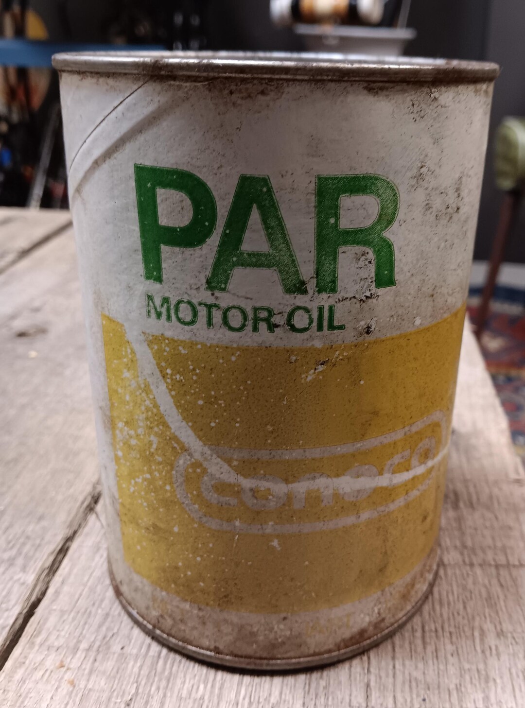 020 Vintage Conoco PAR Motor Oil One Quart Oil Can - Etsy