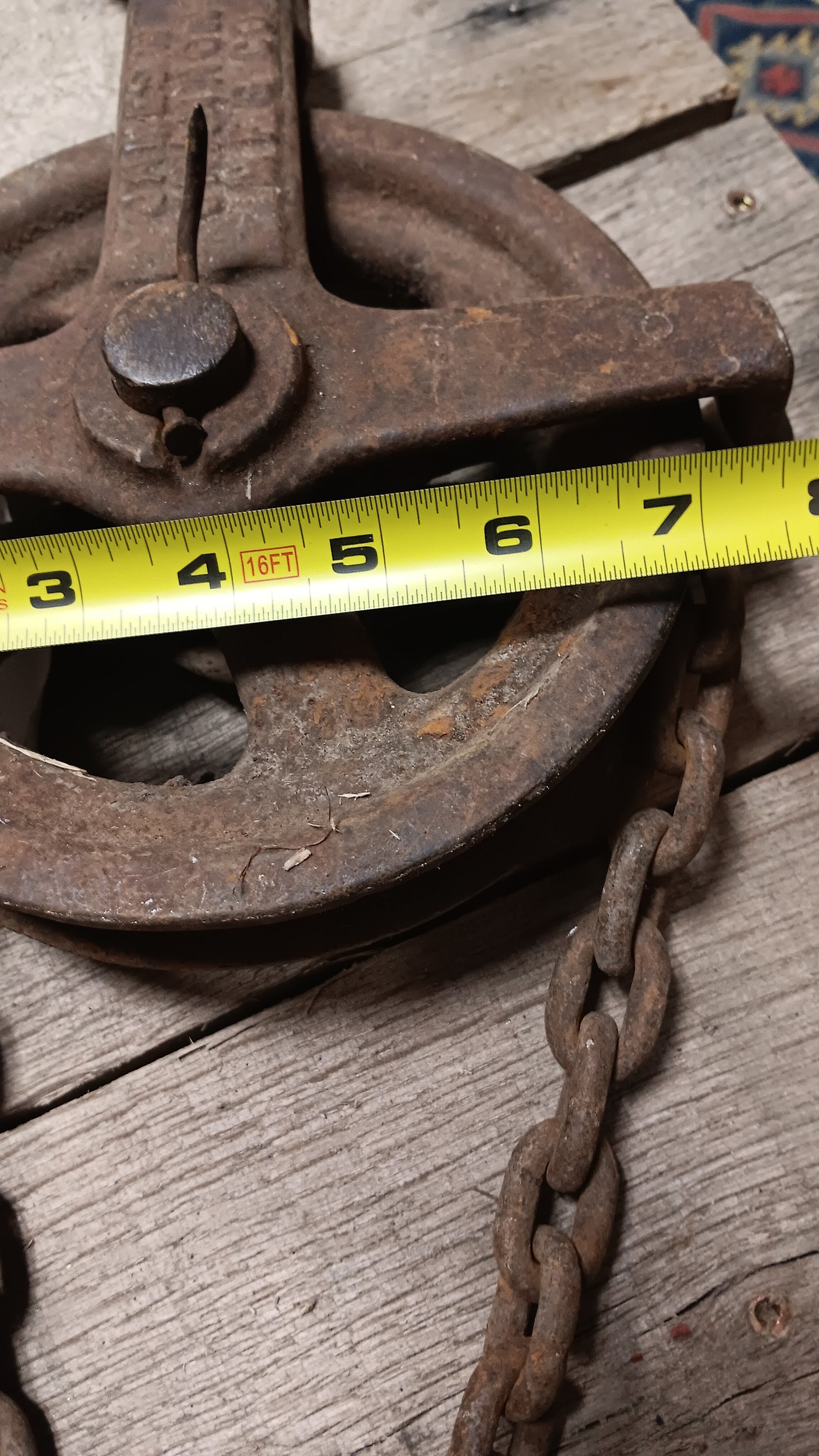 Vintage James H Channon MFG Cast Iron Double Differential and Single ...