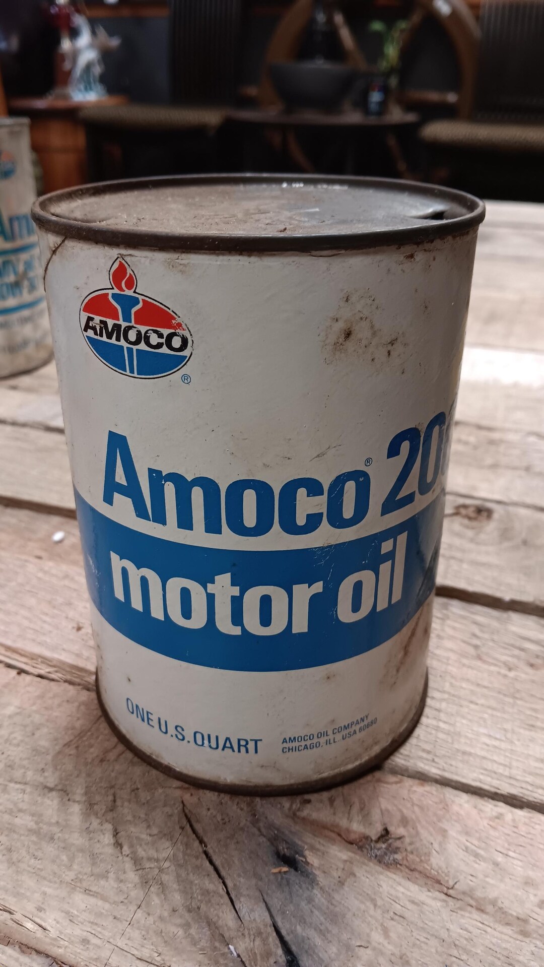 011 Vintage Amoco 200 SAE 30 One Quart Oil Can - Etsy