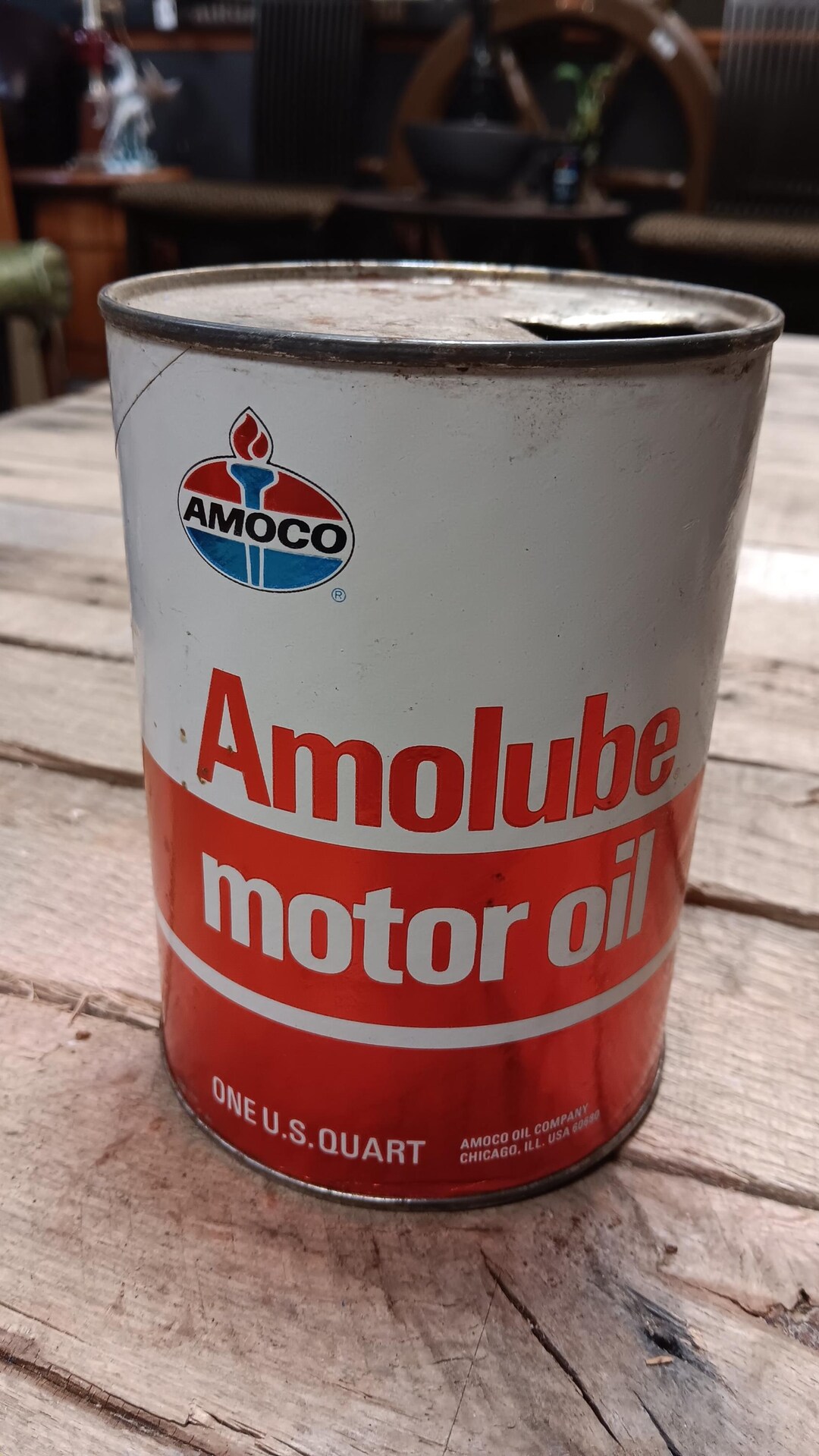 003 Vintage Amoco SAE 30W Amolube Motor Oil One Quart Oil Can - Etsy