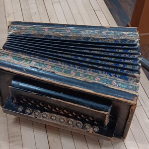 Vintage Swiss/german Diatonic Button Accordion - Etsy