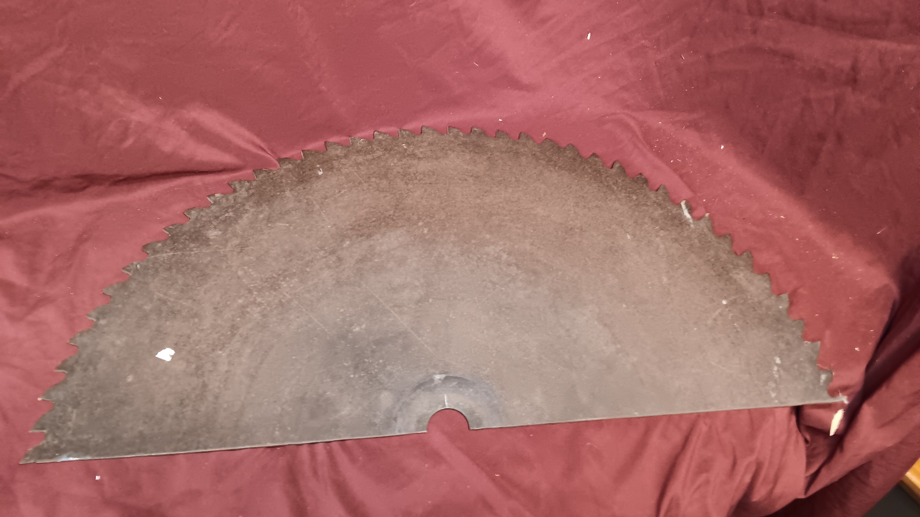 Vintage 29 Inch Half of Circular Saw Blade - Etsy