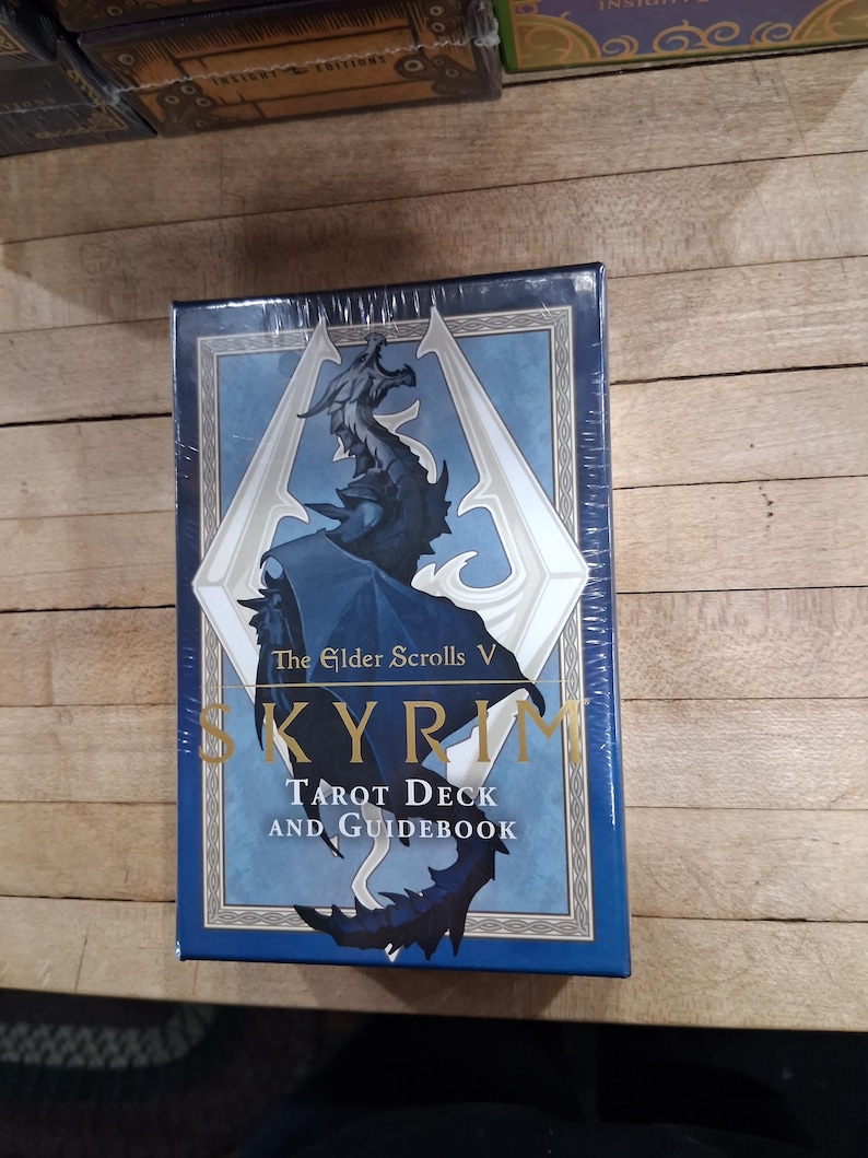 The Elder Scrolls V Skyrim Tarot Deck and Guidebook - Etsy