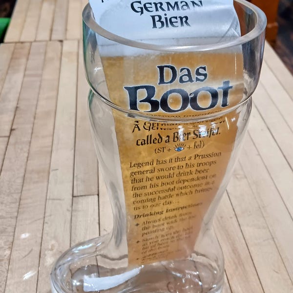 Beer Boot - Etsy